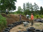 Building with tyres. – thegreenerdream